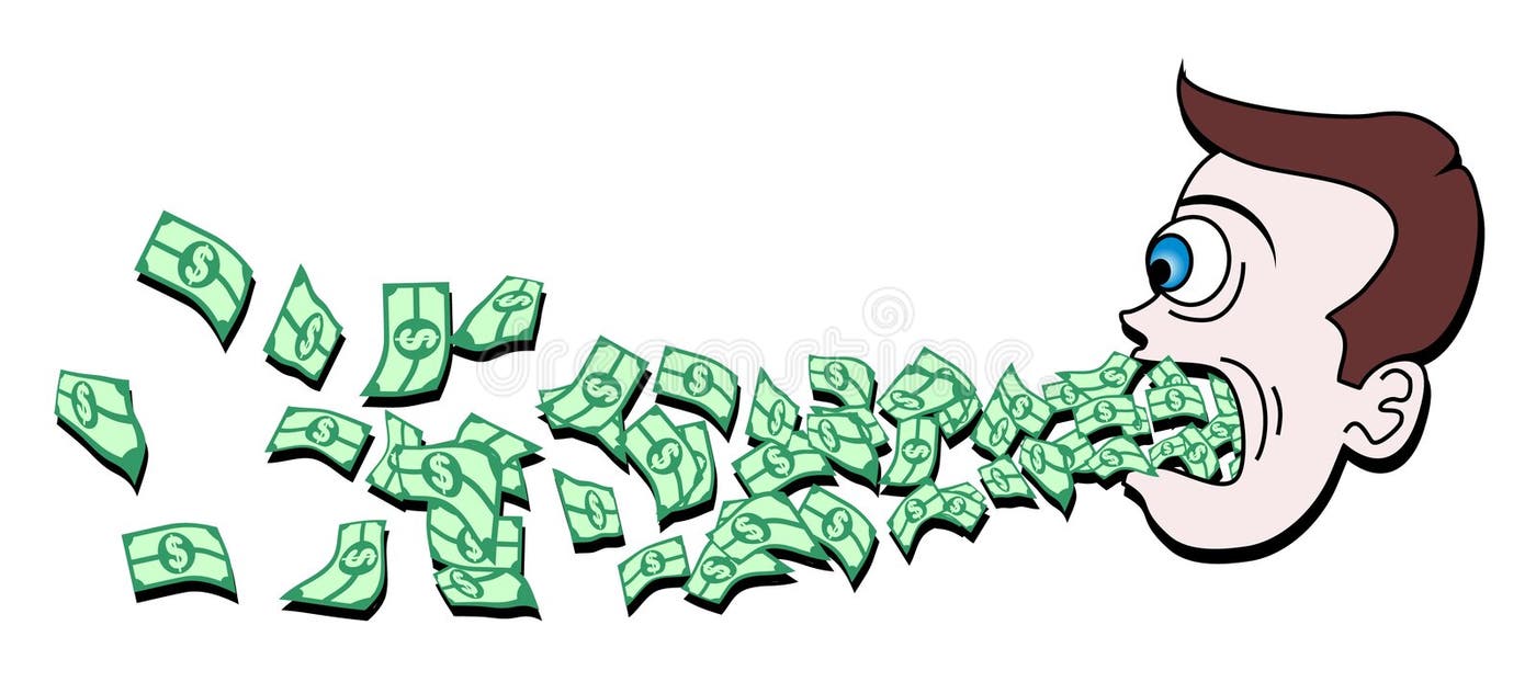 Throwing Money Stock Illustrations – 1,418 Throwing Money Stock ...