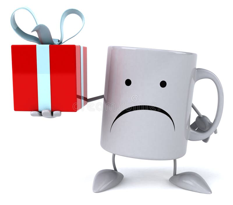 Fun mug stock illustration. Illustration of beverage - 44940701