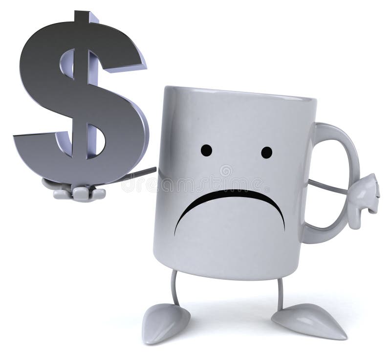 Fun mug stock illustration. Illustration of wake, caffeine - 45461256