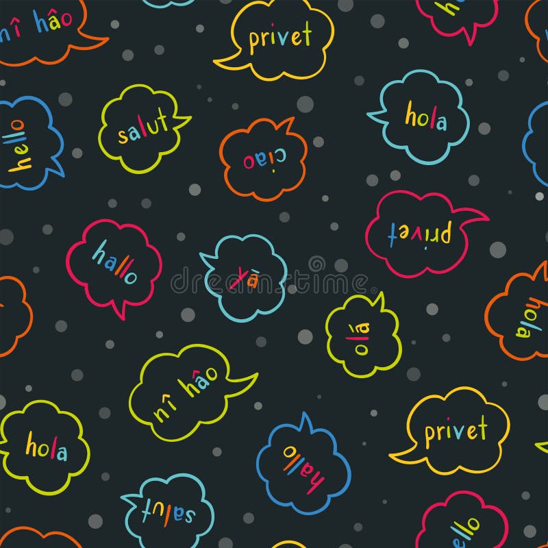 Multilingual Welcome Background Stock Illustrations – 124 Multilingual ...