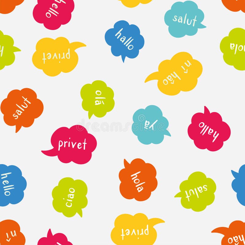 Multilingual Welcome Background Stock Illustrations – 580 Multilingual ...