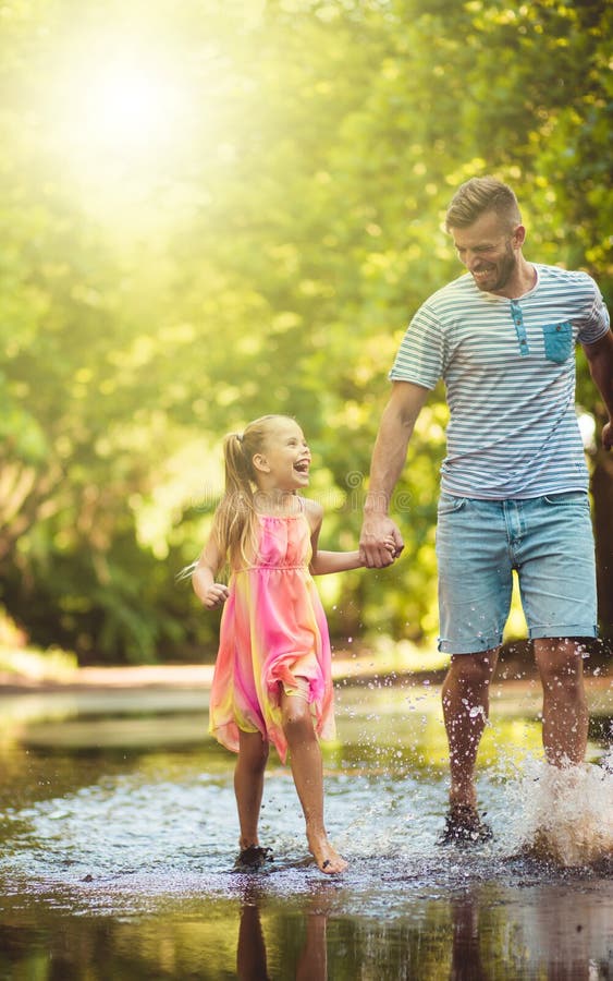 Fun Never Ends when You`re in the Nature Stock Image - Image of motion ...