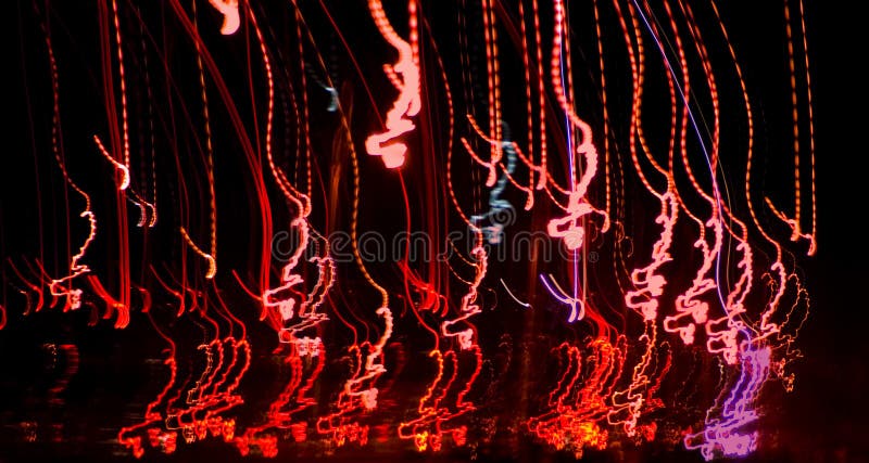 Fun with Night Lights stock photo. Image of abstract, night - 3117482