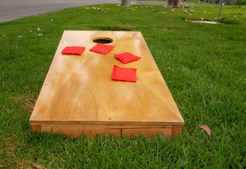 Bean Bag Game editorial image. Image of game, beach - 183307040