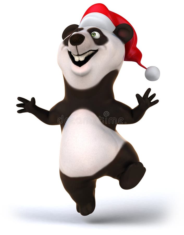 Fun panda stock illustration. Illustration of mammal - 44356259