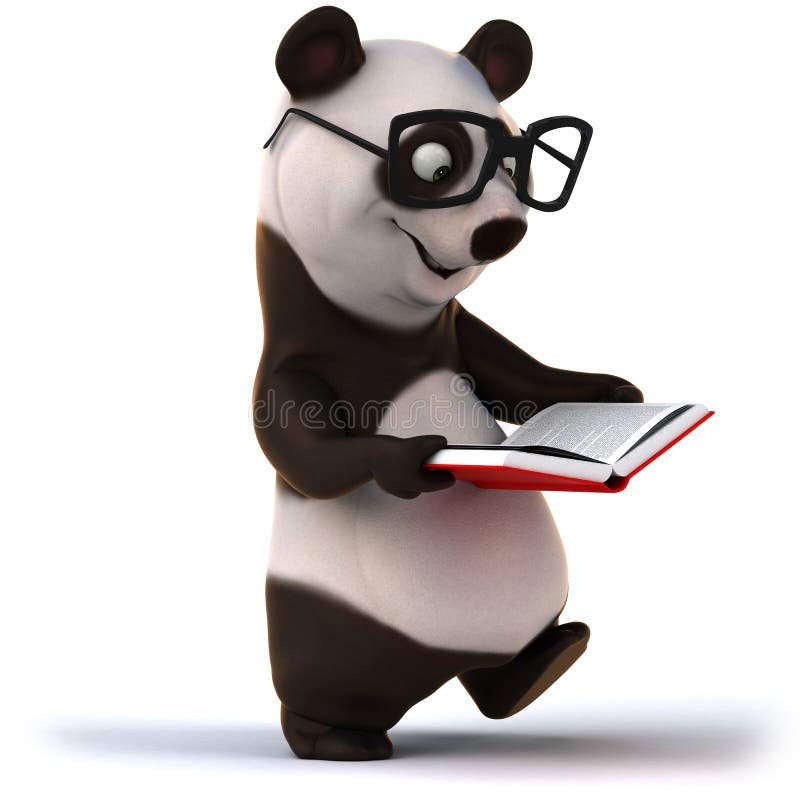 Fun panda stock illustration. Illustration of claw, strength - 45375924