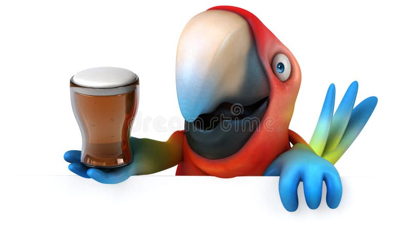 Parrot Beer Stock Illustrations – 189 Parrot Beer Stock Illustrations ...