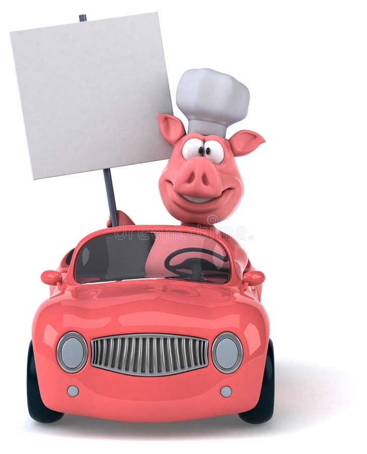 Pig Driving Car Stock Illustrations – 102 Pig Driving Car Stock ...