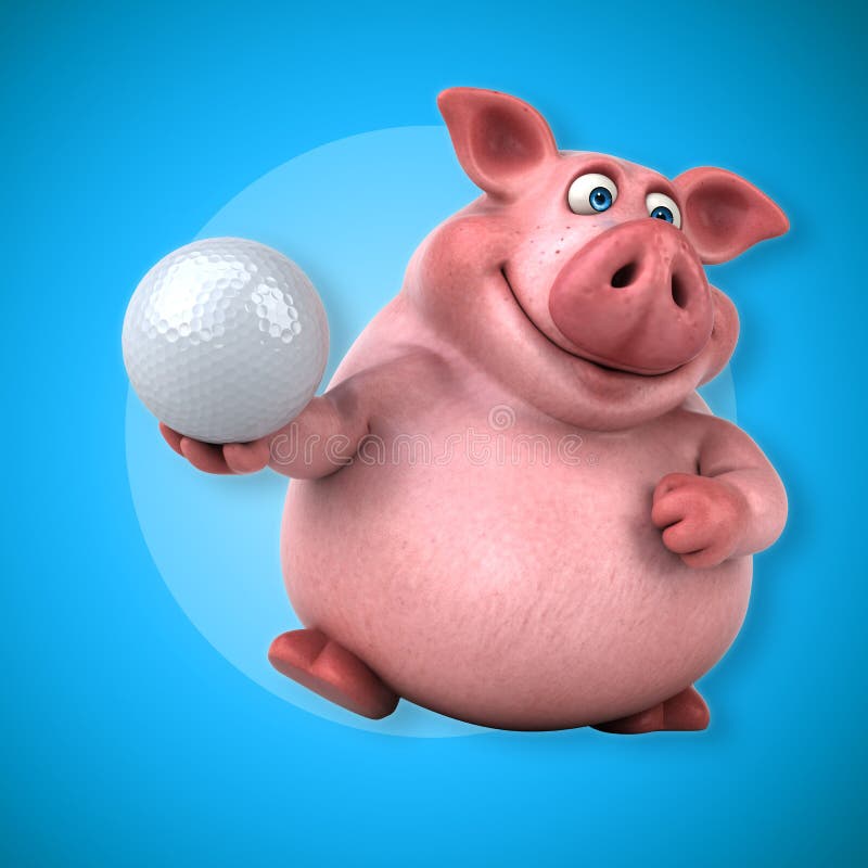 Golf Pig Stock Illustrations – 46 Golf Pig Stock Illustrations, Vectors ...