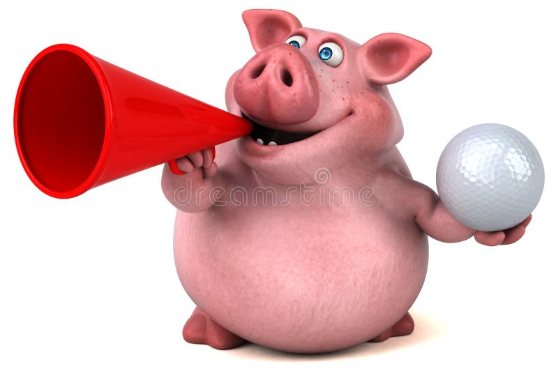 Golf Pig Stock Illustrations – 46 Golf Pig Stock Illustrations, Vectors ...