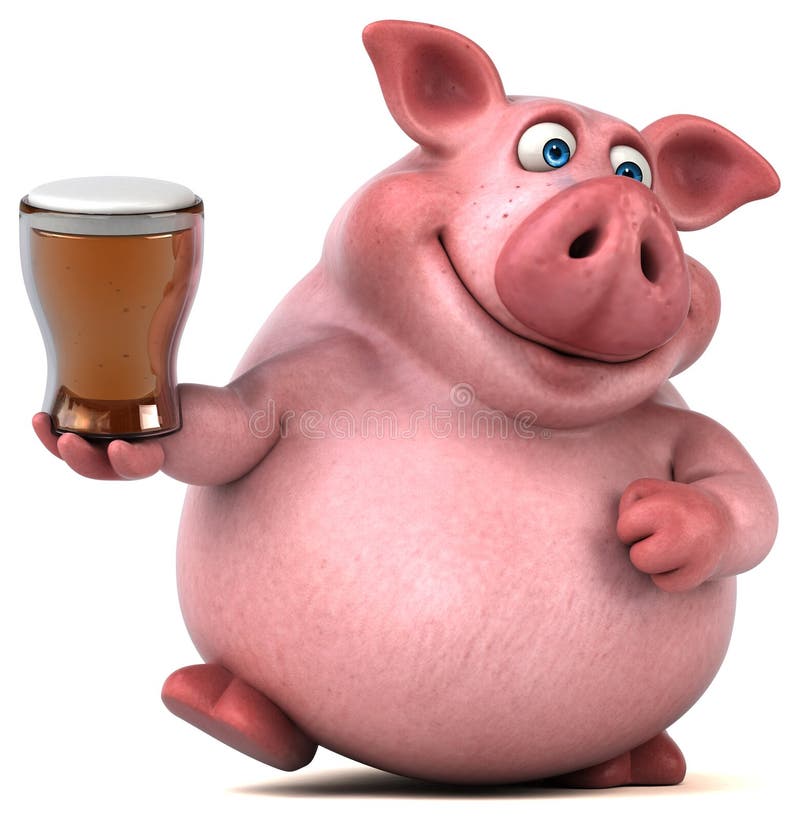 Pig Beer Cartoon Stock Illustrations – 105 Pig Beer Cartoon Stock ...
