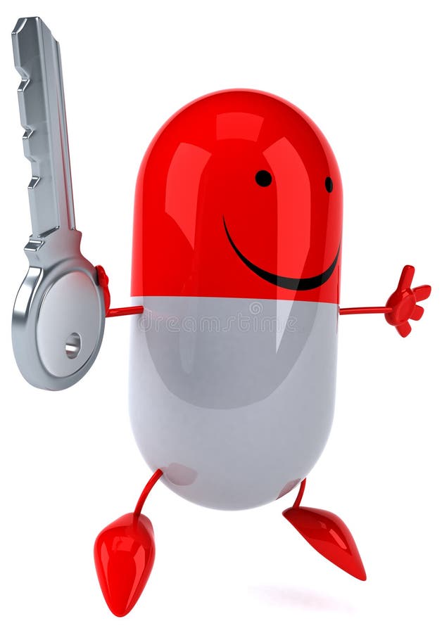 Fun pill stock illustration. Illustration of drug, sick - 57071597