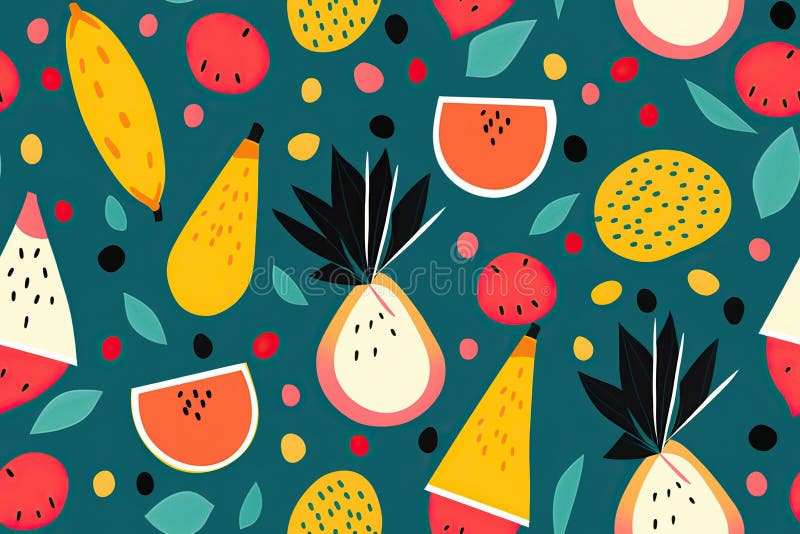 Fun and playful prints stock illustration. Illustration of print ...