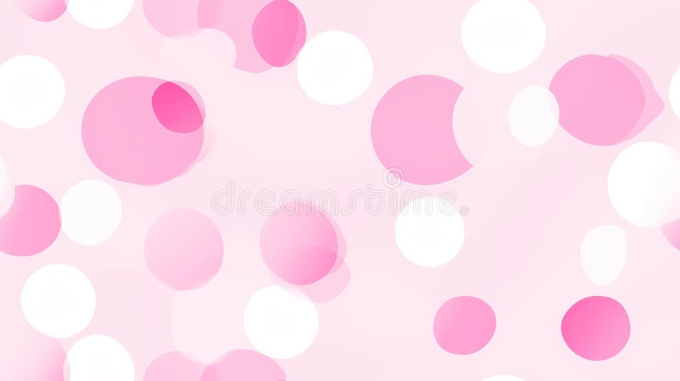 Fun Polka Dot Pattern on White Background for Design Generative AI ...