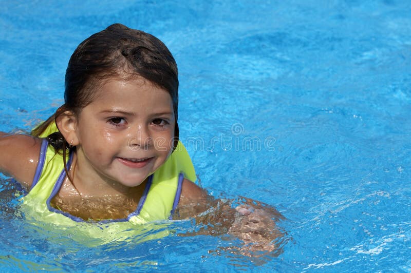 Fun in a pool stock photo. Image of happiness, pool, play - 5720336