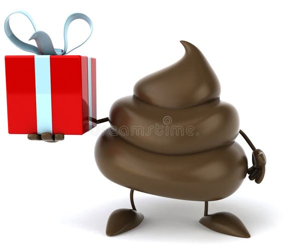 Fun poop stock illustration. Illustration of poop, clipart - 44872269