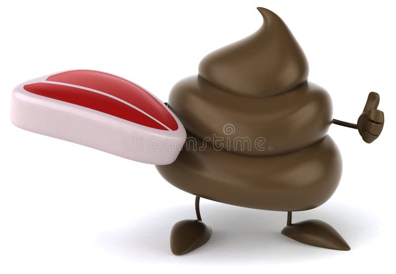 Fun poop stock illustration. Illustration of shit, childish - 53219905