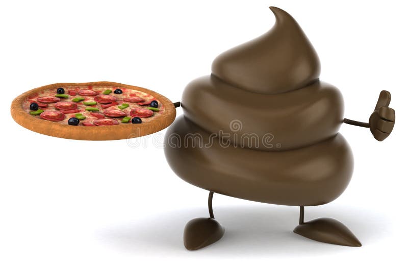 Fun poop stock illustration. Illustration of pile, childish - 70598686