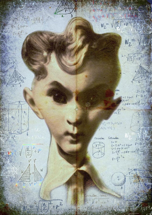 Young Genius Future Mathematician Stock Illustrations – 2 Young Genius ...