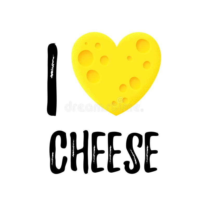 Cheese heart with wholes stock vector. Illustration of food - 107159436