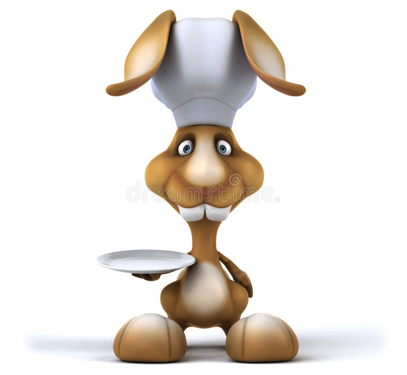 Fun rabbit stock illustration. Illustration of cute, bunny - 47524978