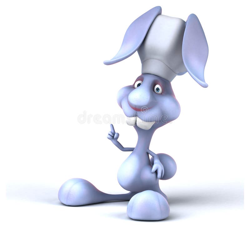 Fun rabbit stock illustration. Illustration of domestic - 55856212