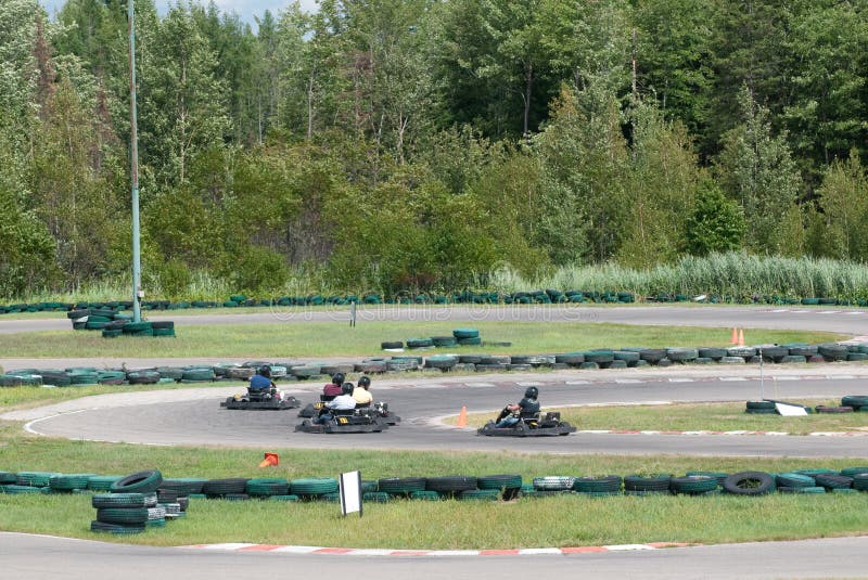 Fun at the race track stock image. Image of racing, trophy - 15510919