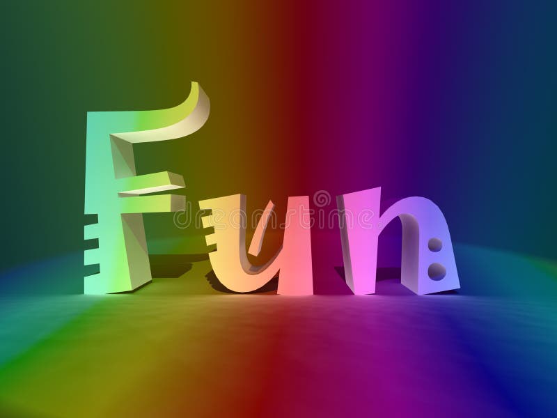 Fun In Rainbow Colors Picture. Image: 8620178