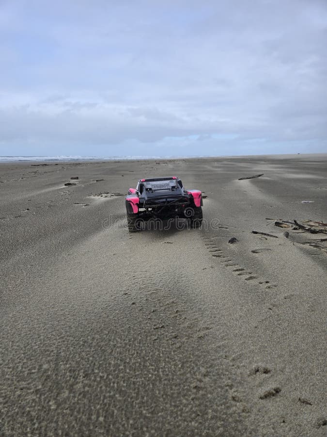 Fun rc car at the beach stock photo. Image of wind, sand - 357425042