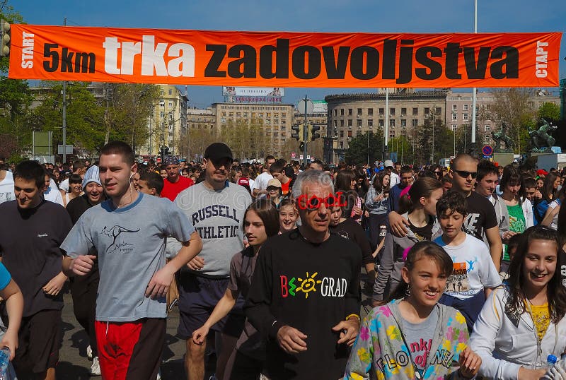 Fun Run - Start-1 editorial stock photo. Image of athletic - 13923658