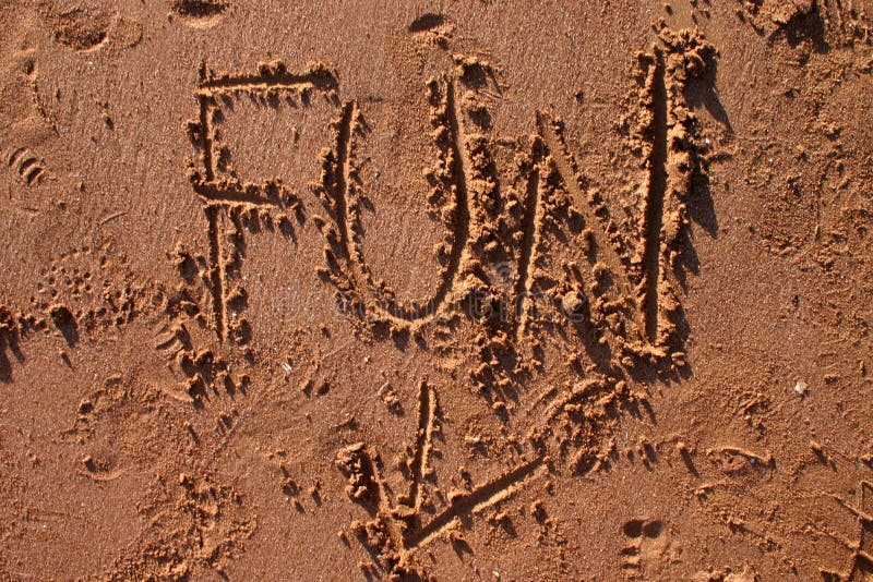 Fun in the Sand stock image. Image of relaxation, beach - 1131283