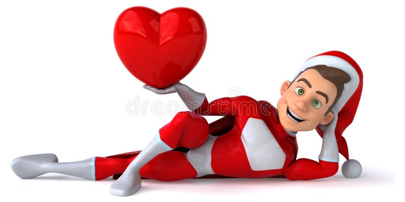 Fun Santa Claus stock illustration. Illustration of xmas - 59710910