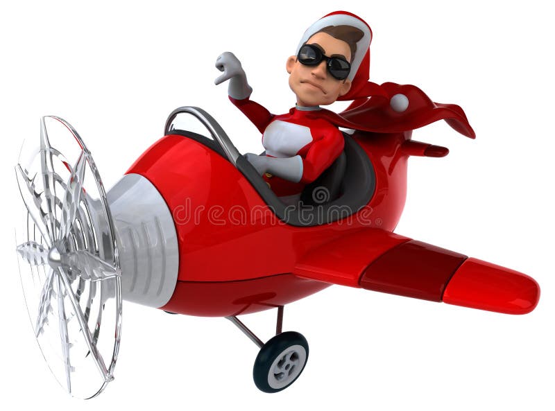 Fun Santa Claus stock illustration. Illustration of christmas - 61734560