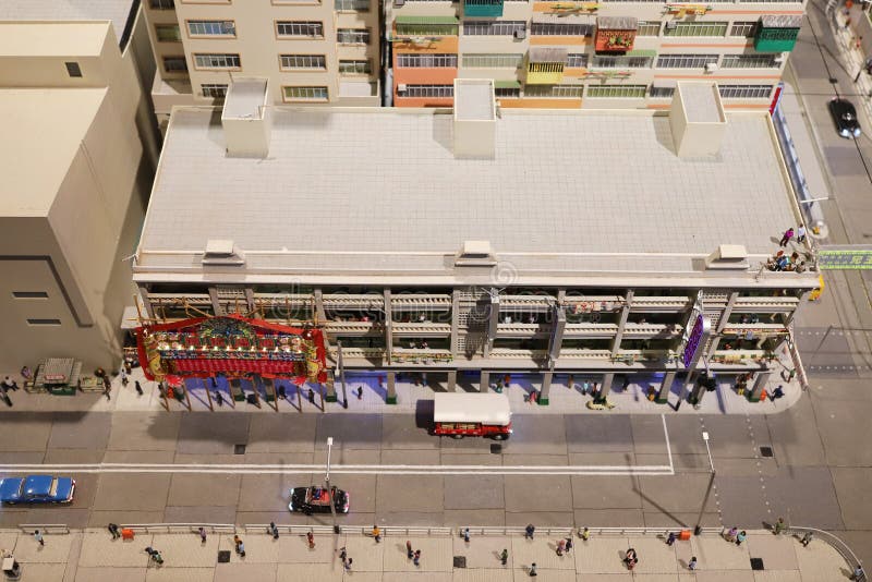 The Fun of Scale of Hk City at 80s Editorial Image - Image of high ...