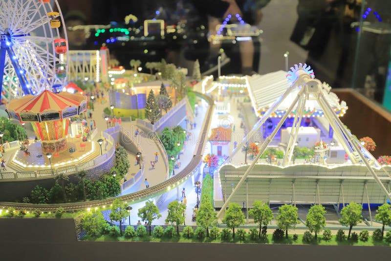 A Fun of Scale Theme Park Figure Editorial Stock Photo - Image of ...