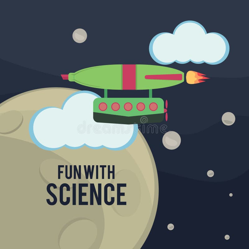 Fun with Science. Vector Illustration Decorative Background Design ...