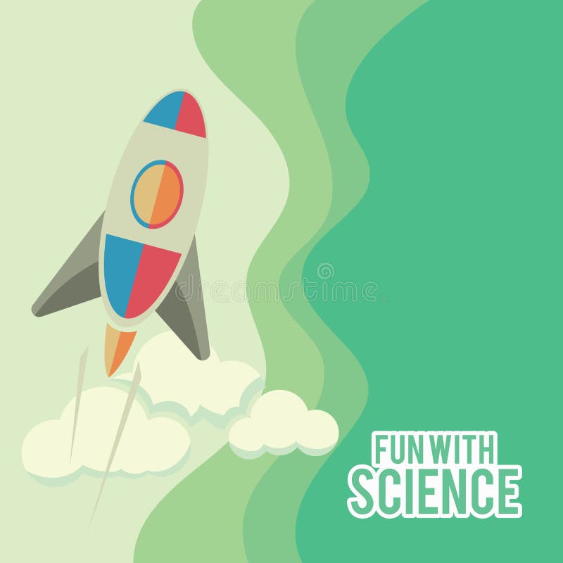 Fun with Science. Vector Illustration Decorative Design Stock Vector ...