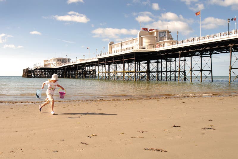 Fun at the seaside stock image. Image of sand, beach, worthing - 1474983