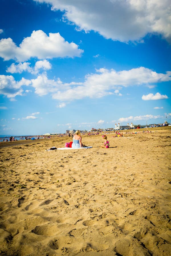 Seaside, Beach, Fisherman in the Boat, Tree Above the Water. Editorial ...