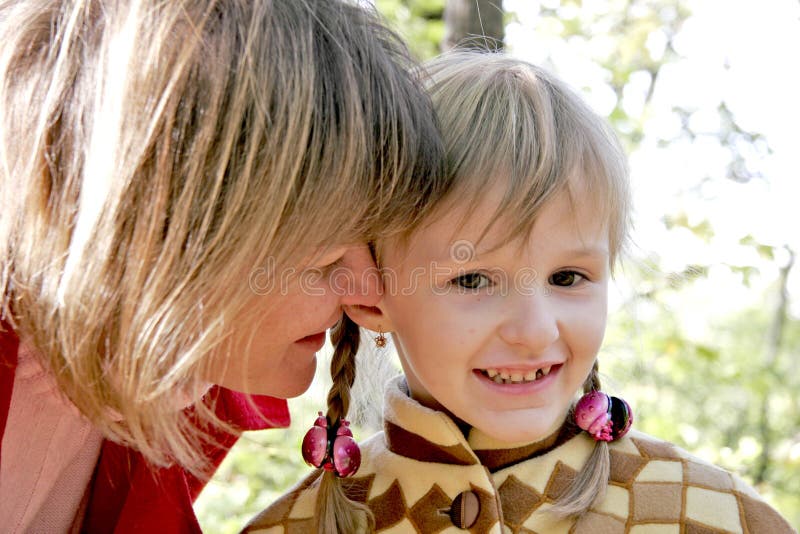 Fun secret stock photo. Image of offspring, little, parent - 6771956
