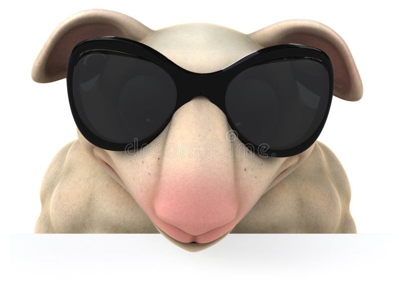 Fun sheep stock illustration. Illustration of funny, simpleton - 66069114