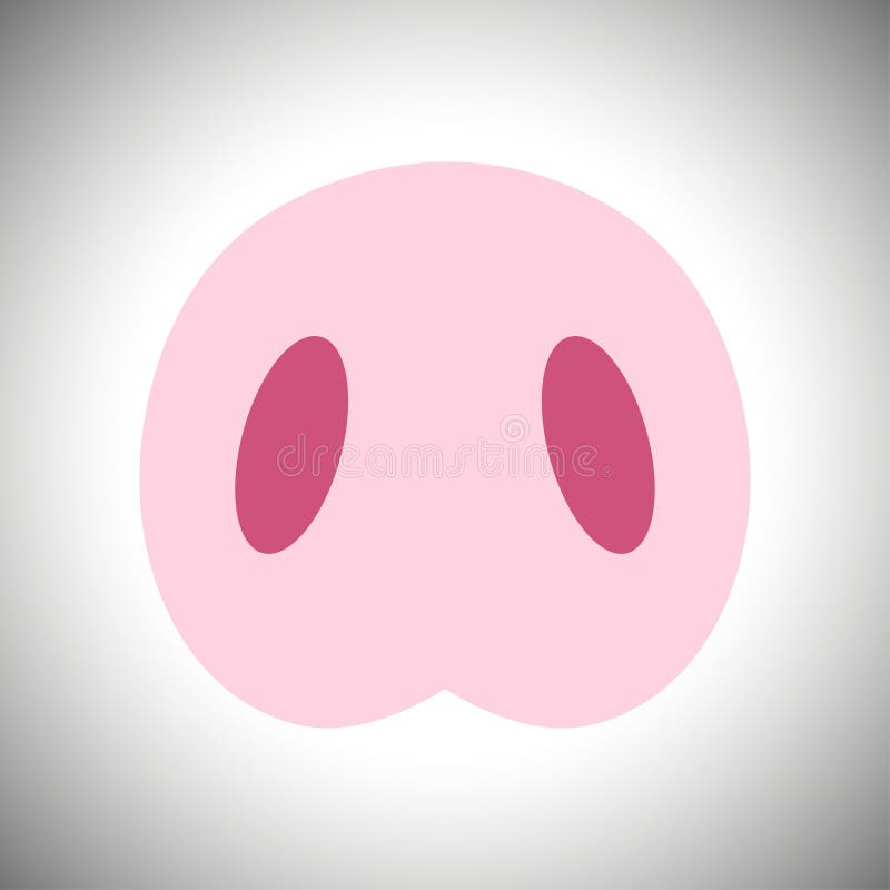 Cool Fun Sign with Pig Penny Symbol Stock Vector - Illustration of pink ...