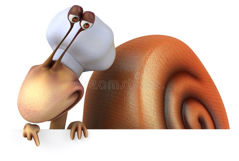 Fun snail stock illustration. Illustration of cutout - 29163911