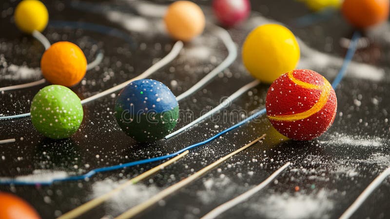 A Fun Solar System Model Activity with Foam Balls, Paint, and Wires ...