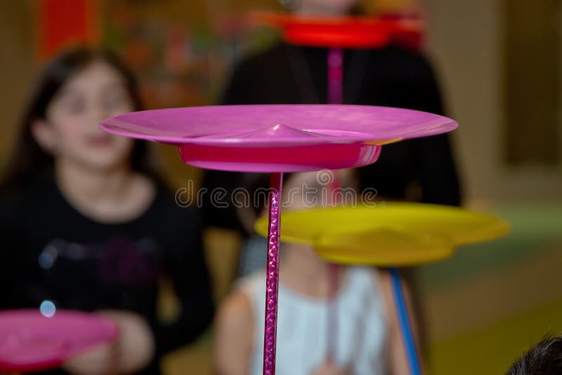 Fun with Spinning Plates .balancing a Spinning Plate. a Collection of ...