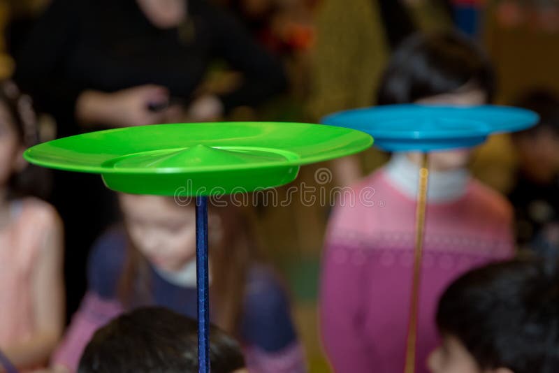 Fun with Spinning Plates .balancing a Spinning Plate. a Collection of ...