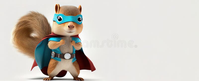 Squirrel Super Hero Stock Illustrations – 19 Squirrel Super Hero Stock ...