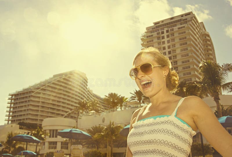 Fun in the Sun stock photo. Image of modern, sunglasses - 29312930