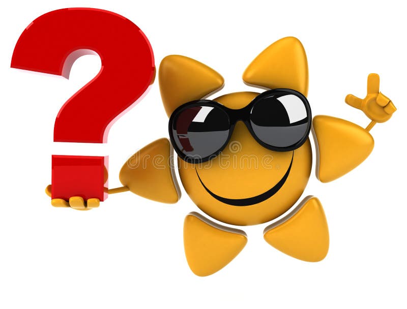 Fun sun stock illustration. Illustration of bright, mascot - 47493458