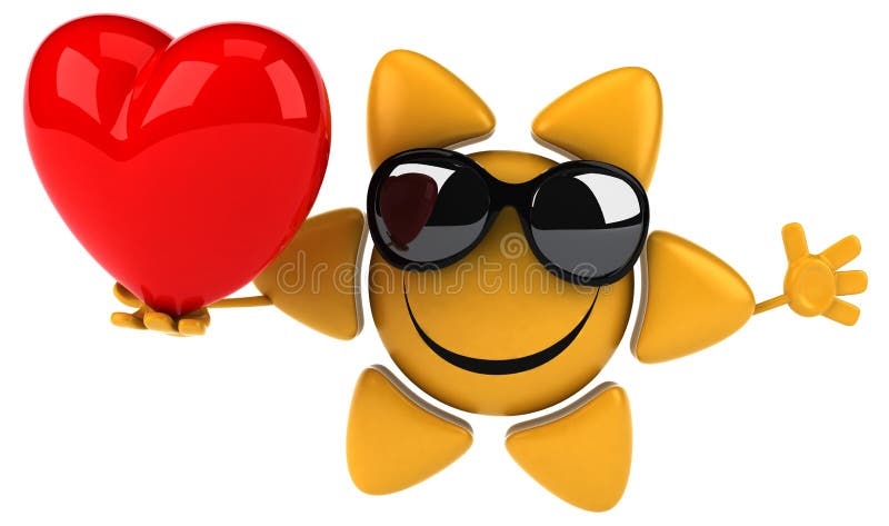 Fun sun stock illustration. Illustration of heat, sunlight - 47586990